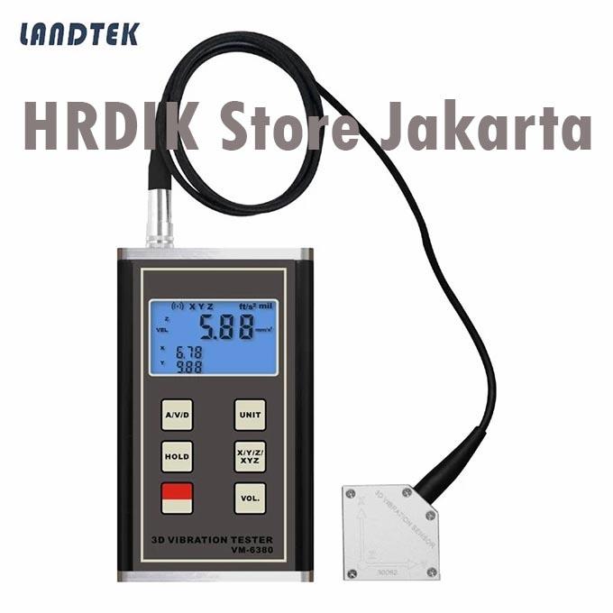 Jual Vibration Meter 3 Axis Vm6380 Gauge Tester Vm 6380 Landtek Vibrometer Jakarta Utara