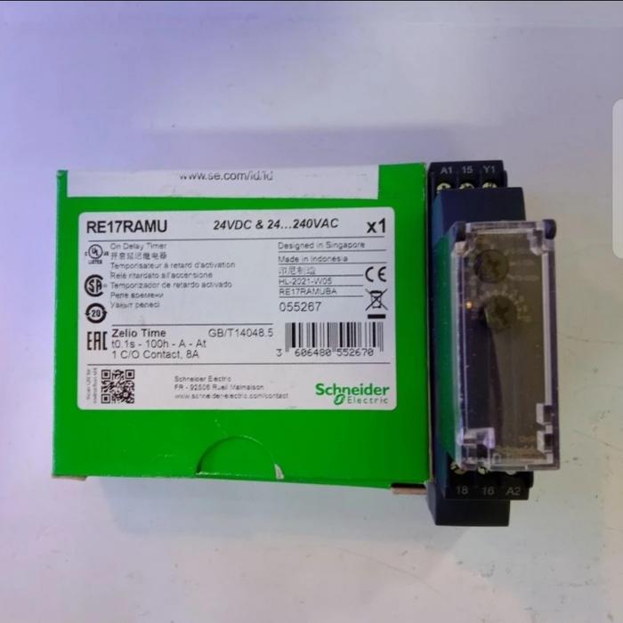 Jual SCHNEIDER RE17RAMU 24VDC NEW GENERATION ORIGINAL - Jakarta Pusat ...
