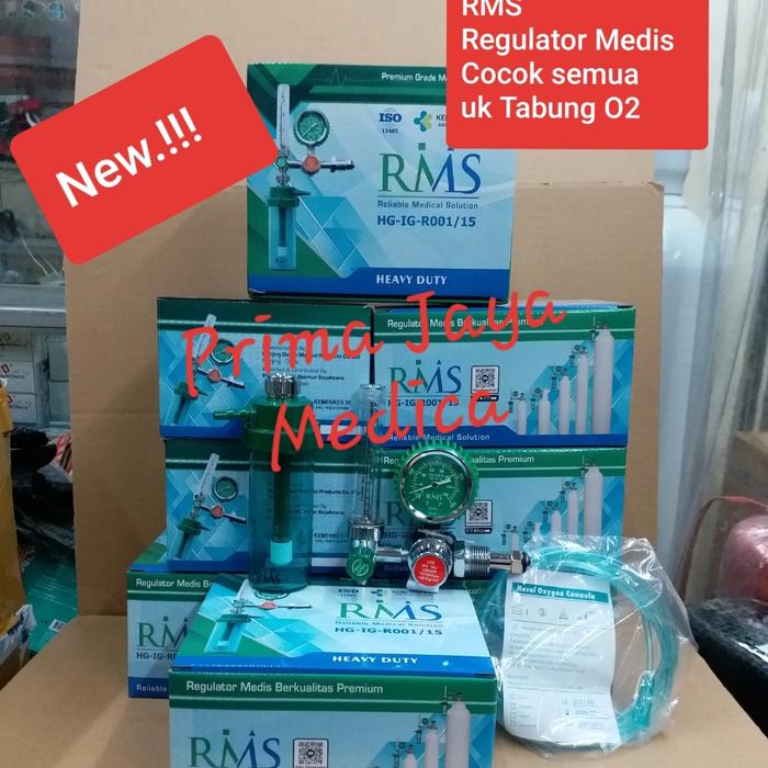 Jual Regulator Oksigen RMS Omega Cocok Untuk Semua Tabung Oksigen ...