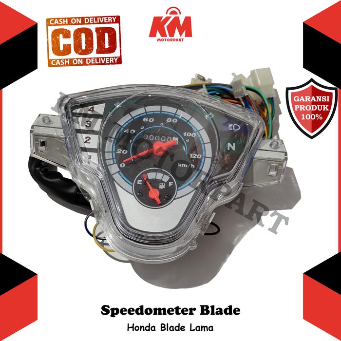 Jual Speedometer Blade Lama Old Variasi Speedo Kilometer Assy Honda Set ...