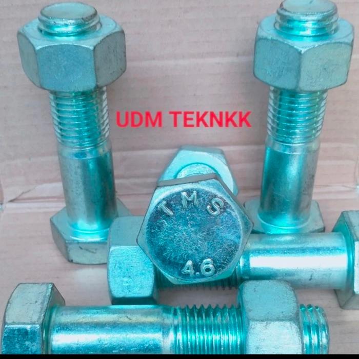 Jual baut mur hex putih m30 x 120 - Jakarta Utara - UDM.tiara teknik ...