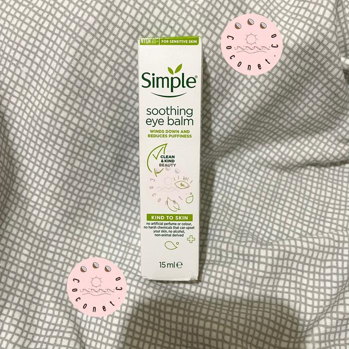 Jual Simple Soothing Eye Balm 15ml - Jakarta Barat - CoconetCo | Tokopedia