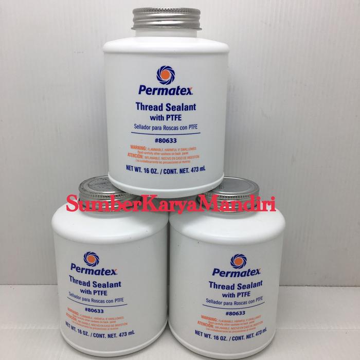 Jual Permatex 80633 Thread Sealant with PTFE (473ML) - Jakarta Barat ...