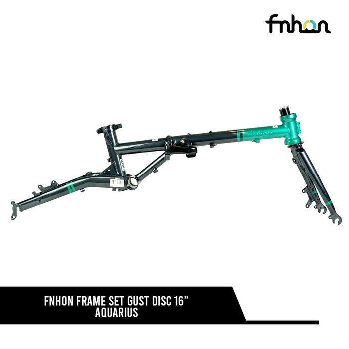 Jual FNHON FRAME SET GUST DISC 16" AQUARIUS FOLDING BIKE - Kota Bandung ...