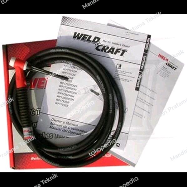 Jual WELDCRAFT tig torch wp-17v-2 USA/Stang las argon wp 17 v weldcraft - Kota Cilegon - Mandiri ...