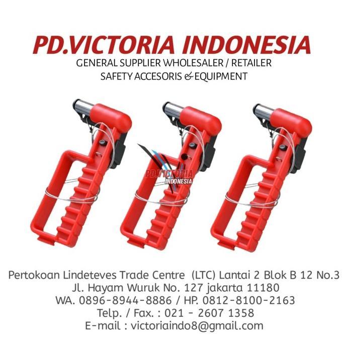 Jual Palu Pemecah Kaca Emergency Safety Hammer Tali Seling |El ...