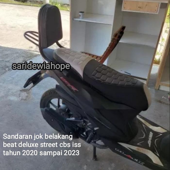 Jual Sandaran Jok Motor Beat Deluxe Street Cbs iss 2020_2023 Jok ...