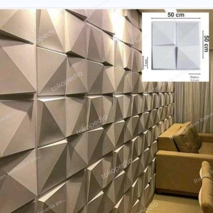 Jual Roster tempel dinding 3D beton motip kincir - Jakarta Selatan ...