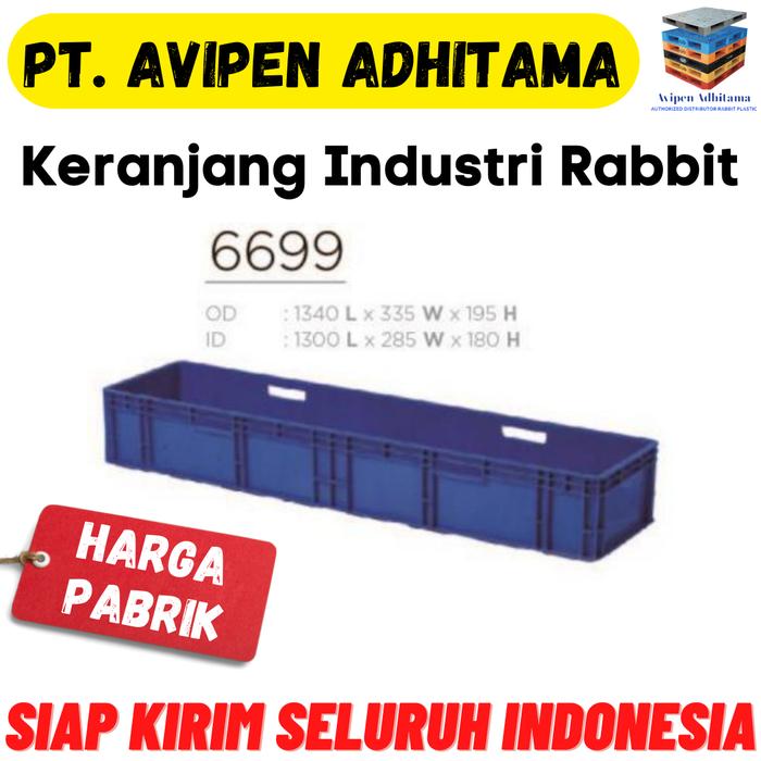 Jual Box Container Plastik Rabbit Type 6699 - Kab. Tangerang - Rabbit ...