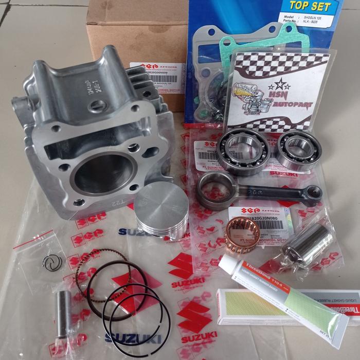 Jual Paket Blok Seher Komplit Suzuki Shogun 125 R Shogun Fl Shogun RR ...