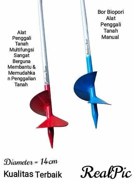 Jual Alat Bor tanah Resapan Air / Biopori Bor Alat Pelubang Tanah ...