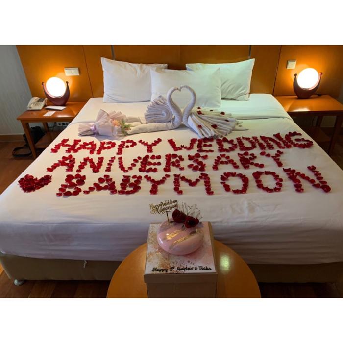 Jual Paket Dekorasi kamar Hotel JASA DEKOR Surprise Party Romantis ...