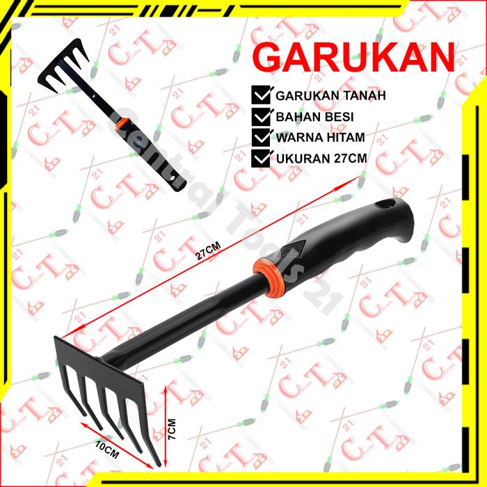 Jual Alat Berkebun Pacul Garuk Mini 2 Fungsi Cangkul Mini Besi Lapis ...