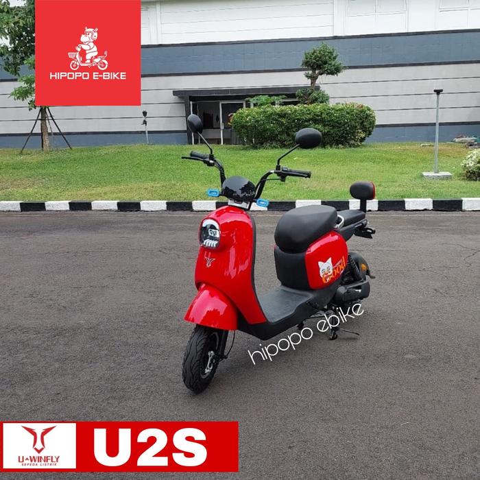 Jual Uwinfly U2S U2 S Sepeda Motor Listrik,Generasi Terbaru U2 Garansi - Kota Surabaya - HIPOPO ...