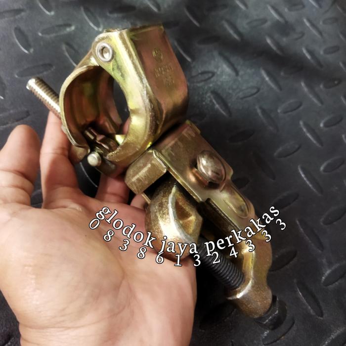 Jual nagasaki beam clamp steger scaffolding model hidup/klem ikat besi ...