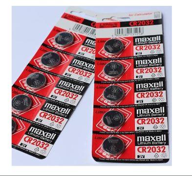Jual Battery Cmos maxell lithium 3v cr2032 - Baterai kancing 3 volt cr ...