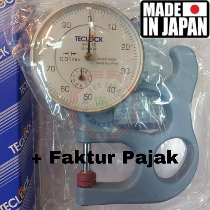 Jual Dial thickness gauge Teclock (Japan) SM112 / SM-112 / SM 112 - Jakarta Barat - Wiltec Jaya ...