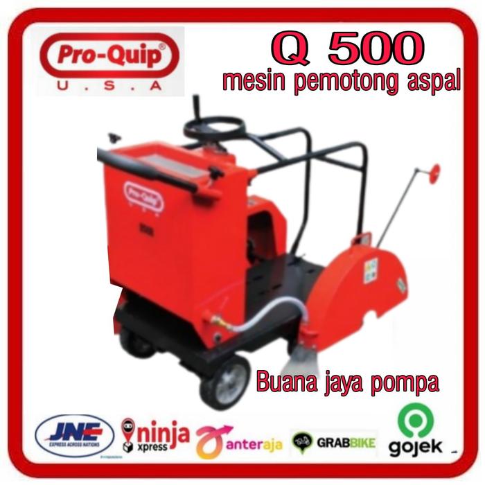 Jual PROQUIP Q 500 MESIN PEMOTONG ASPAL & BETON FLOOR SAW CUTTER ...