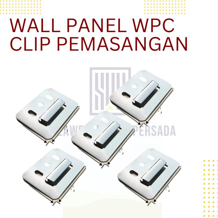 Jual clip wpc wall panel Untuk Memasang Wpc Wall Panel - Kota Makassar ...