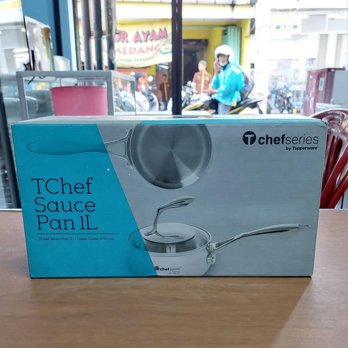 Jual Tchef Series by Tupperware Tchef sauce pan 1 Liter [ Panci Premium ...