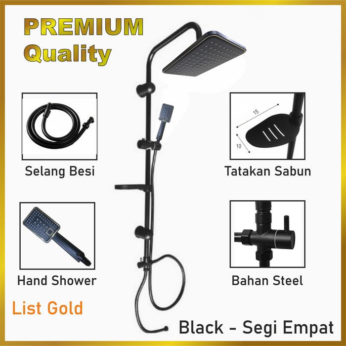 Promo Ollahom Shower Tiang Set Komplit Shower Mandi Full Set - Shower ...