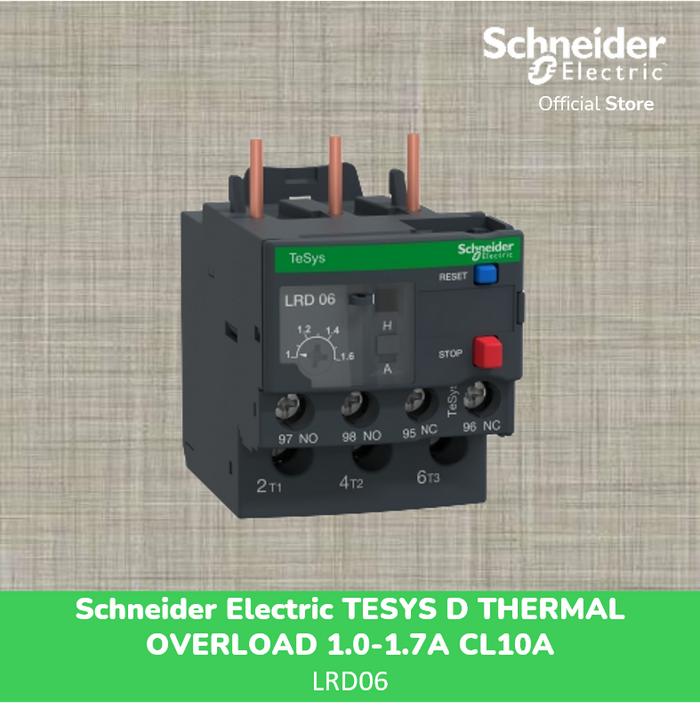 Wiring Square D Thermal Overload Chart
