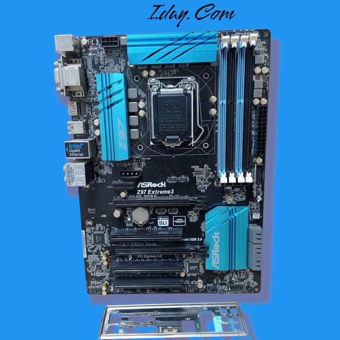 Jual Motherboard Asrock Z97 extreme 3 lga 1150 ddr3 onboard vga for ...