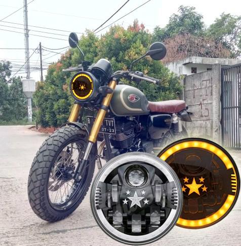 Jual Daymaker 7inch neo star W175 XSR harley vixion Thunder jimny taft ...