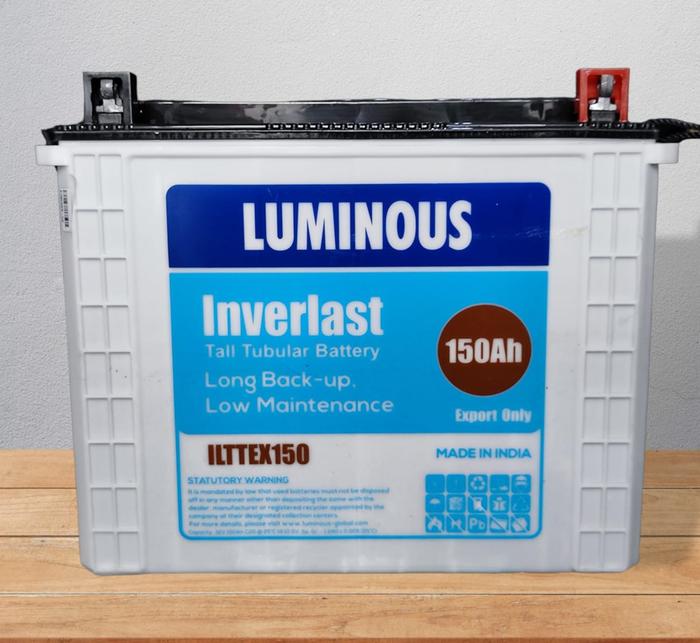 Jual Aki Tubular battery Baterai basah Luminous 12V 150AH 12 v 150 ah ...
