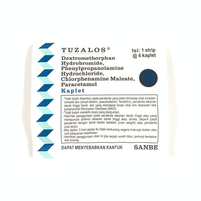 Jual TUZALOS Kaplet - Obat Flu & Batuk Kering - Kota Surabaya ...