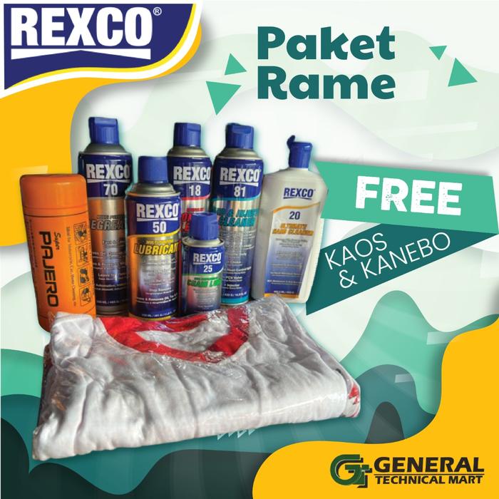 Jual PAKET RAME REXCO FREE KAOS KECE DAN KANEBO - Jakarta Pusat ...