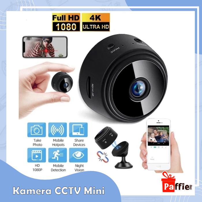 Jual Kamera CCTV Mini A9 Spy Camera HD 1080p Wireless IP Pengintai ...
