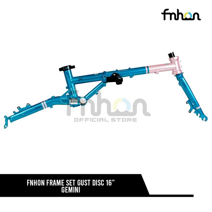 Jual FNHON FRAME SET GUST DISCBRAKE 16” ZODIAK EDITION FREE HANDLEPOST ...