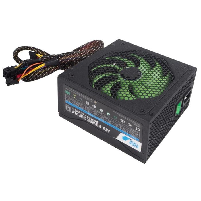 Jual INDOCASE POWER SUPPLY ATX 600W PURE 80 + SILVER PSU 600 - Kota ...