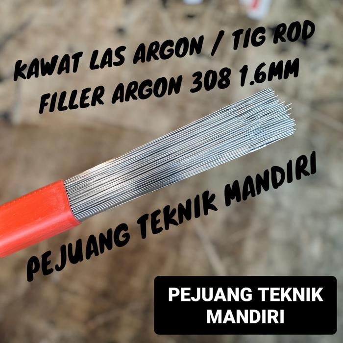 Jual KAWAT LAS TIG ARGON ER308 1.6MM / KAWAT LAS ARGON FILLER LAS TIG 1 ...
