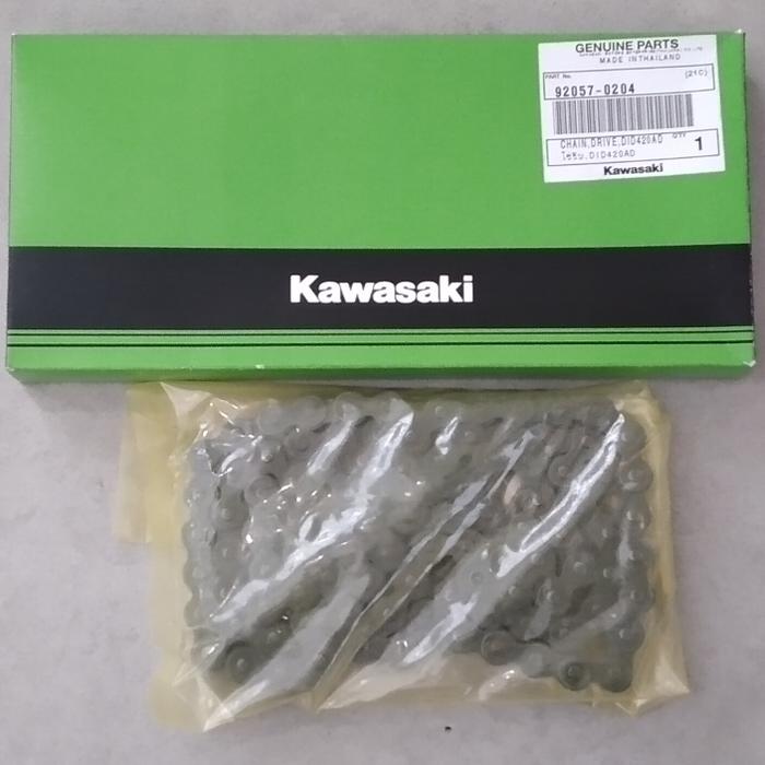 Jual Chain Drive Rantai Roda Kawasaki KSR 110 Z125 Original - RH420SB ...