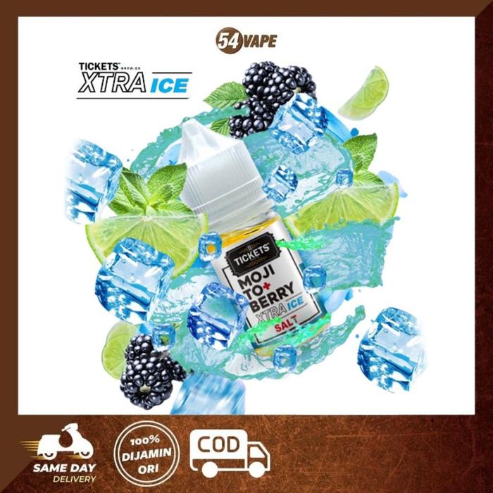 Jual TICKETS MOJITO BERRY SALTNIC - MOJITO XTRA ICE - Jakarta Barat ...