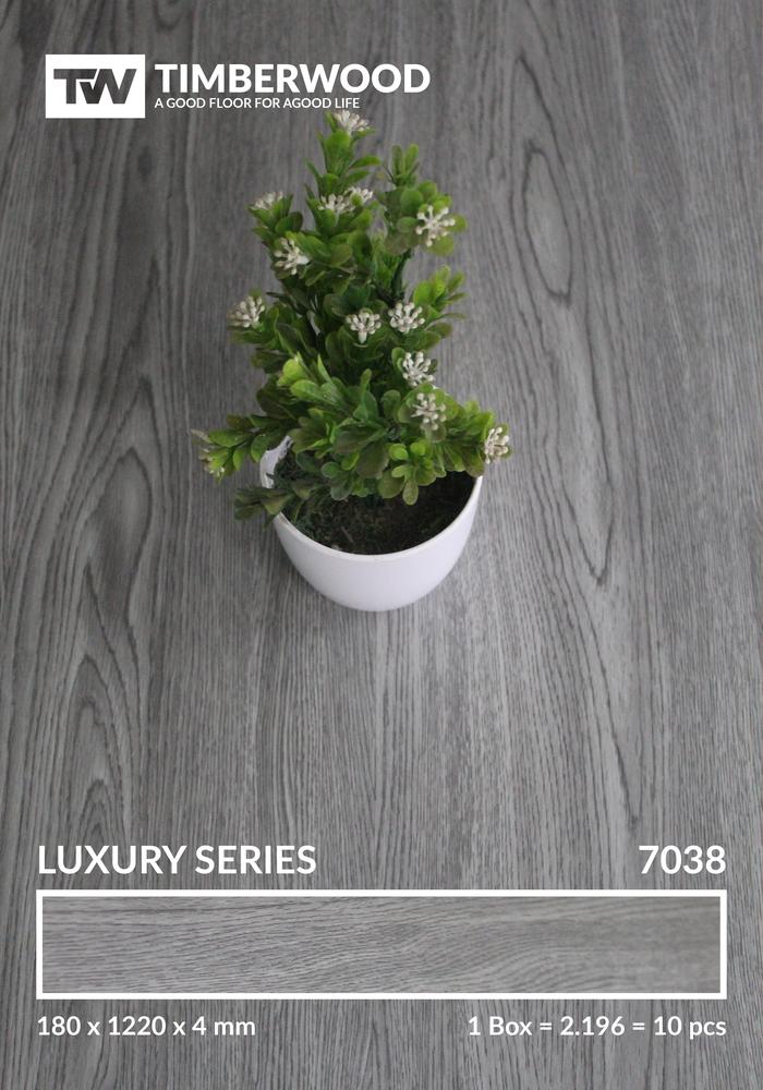 Jual SPC Flooring 4mm Klik System Lantai SPC Motif Kayu TIMBERWOOD ...