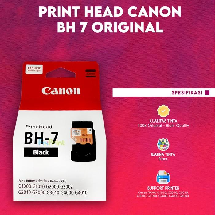 Jual Printhead Cartridge BH-7 BH7 Black CH-7 CH7 Color Canon G2010 ...
