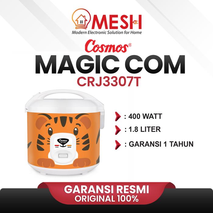 Jual Cosmos CRJ3307T Magic Com 1.8 Liter 3in1 Harimau-Penanak Nasi ...