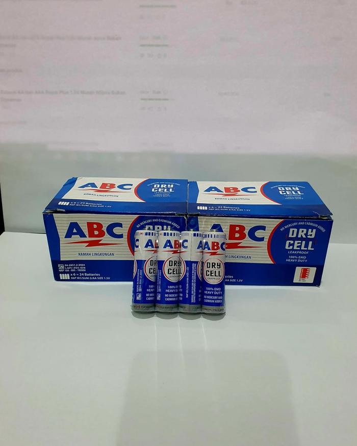 Jual ABC AA basic 1 kotak AA ABC isi 6 pack baterai - Jakarta Barat ...