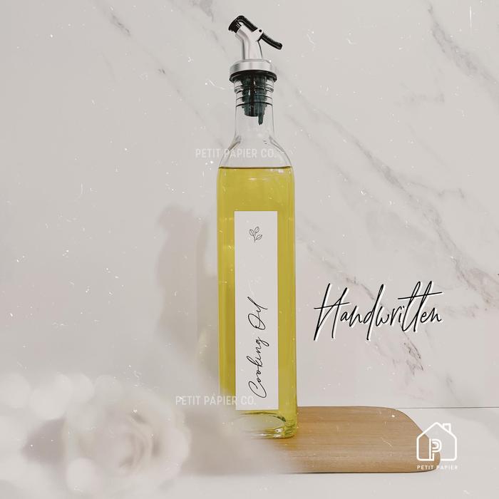 Jual Petit Papier Co. Aesthetic Oil Bottle Glass Premium - Botol Minyak ...