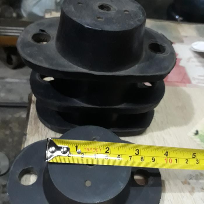 Jual karet mounting engine mounting dudukan genset pompa 14x8x4,5cm (P× ...