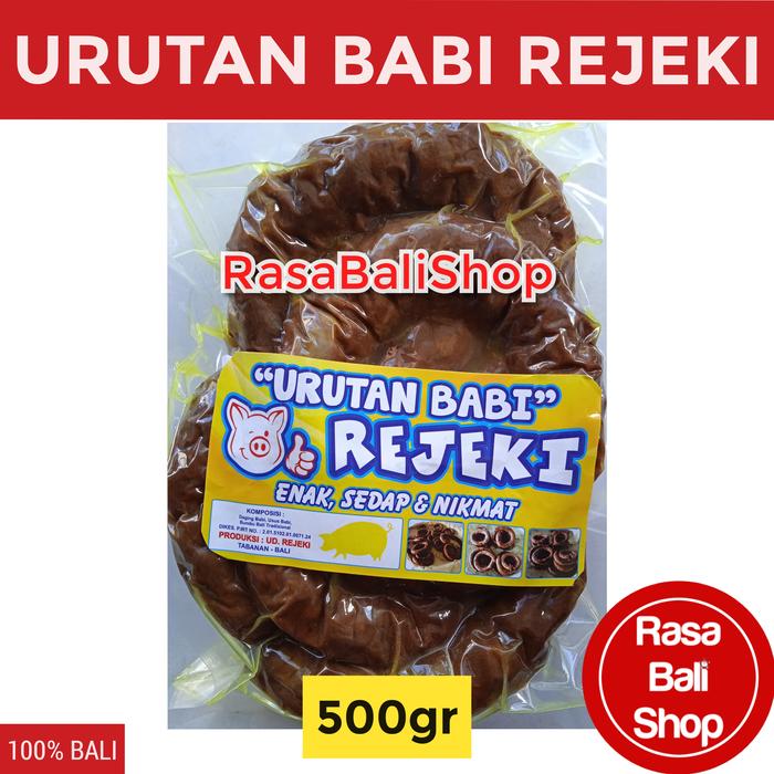 Jual Urutan Babi Rejeki 500gr, Urutan Bali, Daging Babi, Rasabalishop ...
