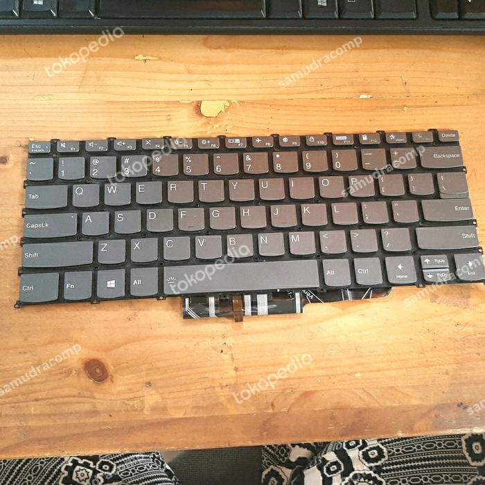 Jual keyboard lenovo idepad flex5 original ok copotan laptop test oke ...