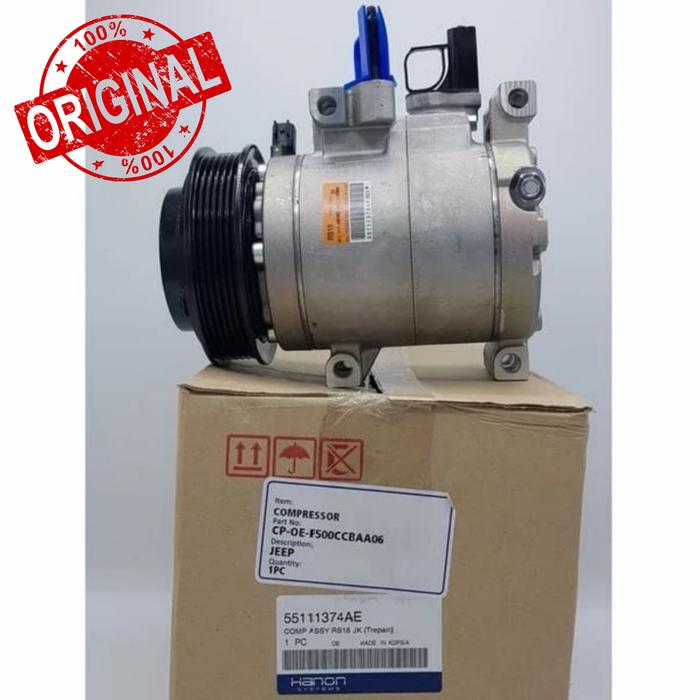 Jual Compressor Kompresor AC Jeep Rubicon Wrangler 3.6 3600cc ORI HANON ...