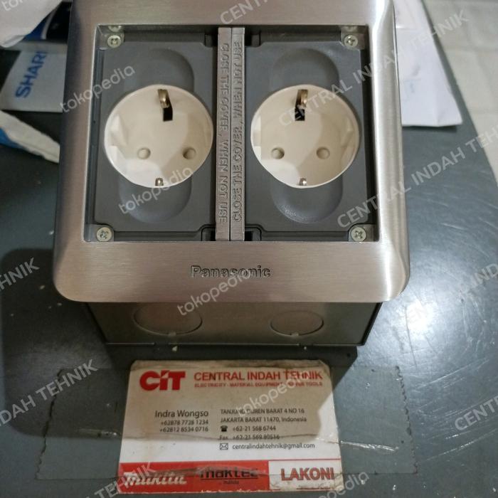 Jual Stopkontak lantai panasonic dumf3233j floor outlet dumf 3233j ...