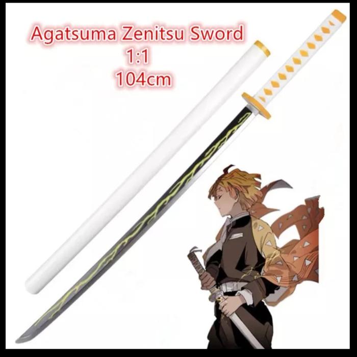 Promo Pedang Kayu Anime Demon Slayer Kimetsu no Yaiba Nichirin Cosplay ...