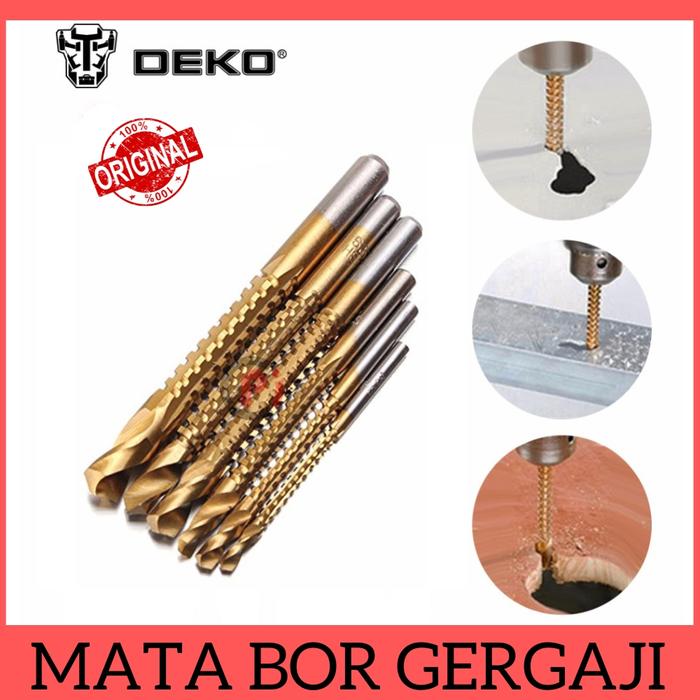 Jual Set Mata Bor Model Gergaji Bergerigi Untuk Besi Kayu PVC Logam ...