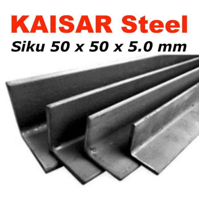 Jual Besi Siku 50 x 50 tebal 5 mm - Kota Tangerang - KAISAR Steel ...